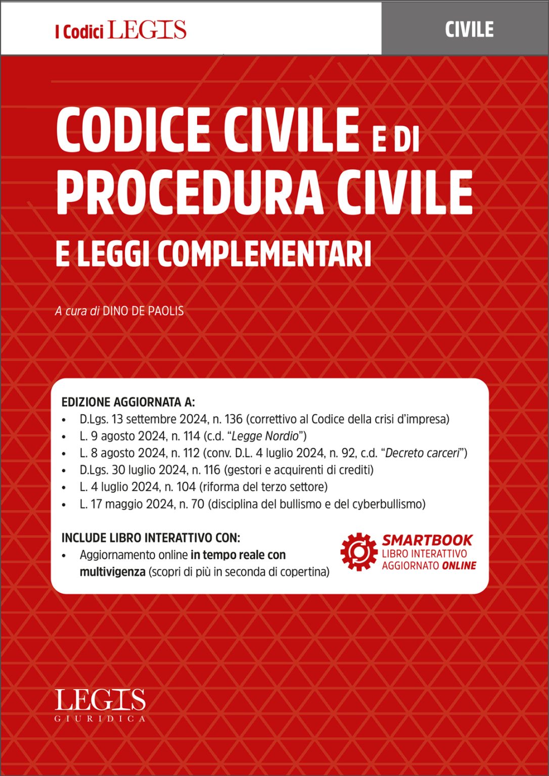KIT Codici LEGIS (Codice civile e procedura, Codice penale e procedura ...